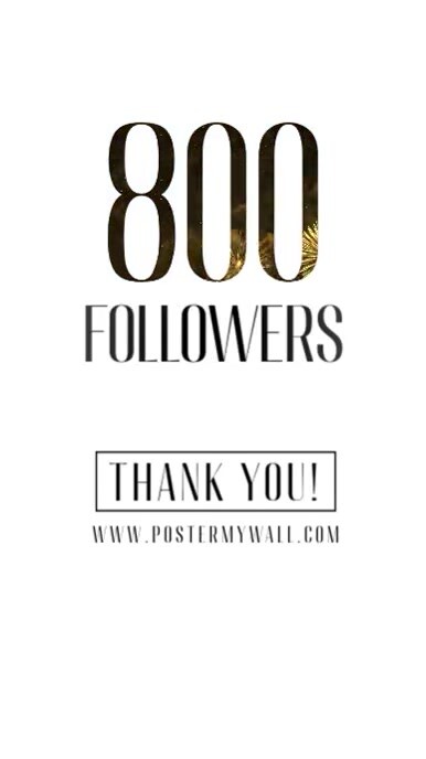 White Thank You Followers Appreciation Instagram Story Template ...