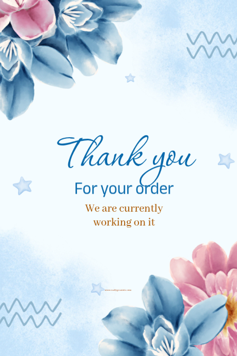 White Thank You For Your Patronage Poster Template | PosterMyWall