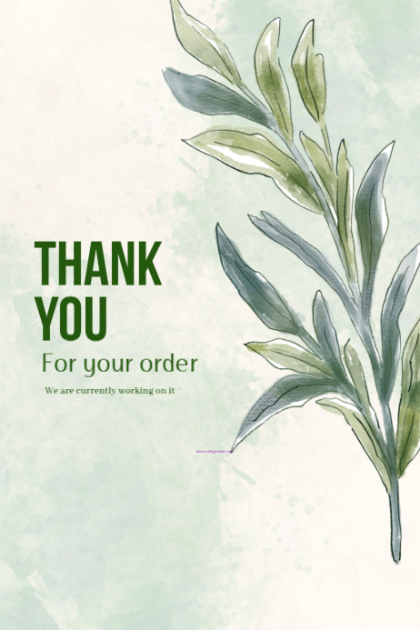 White Thank You For Your Patronage Poster Template | PosterMyWall