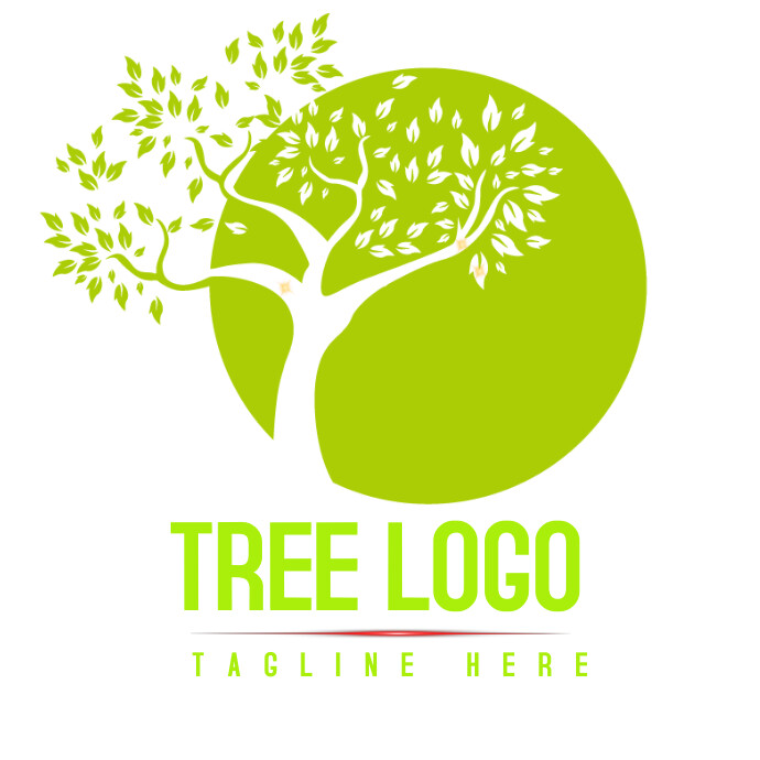 White Tree Logo Template | PosterMyWall