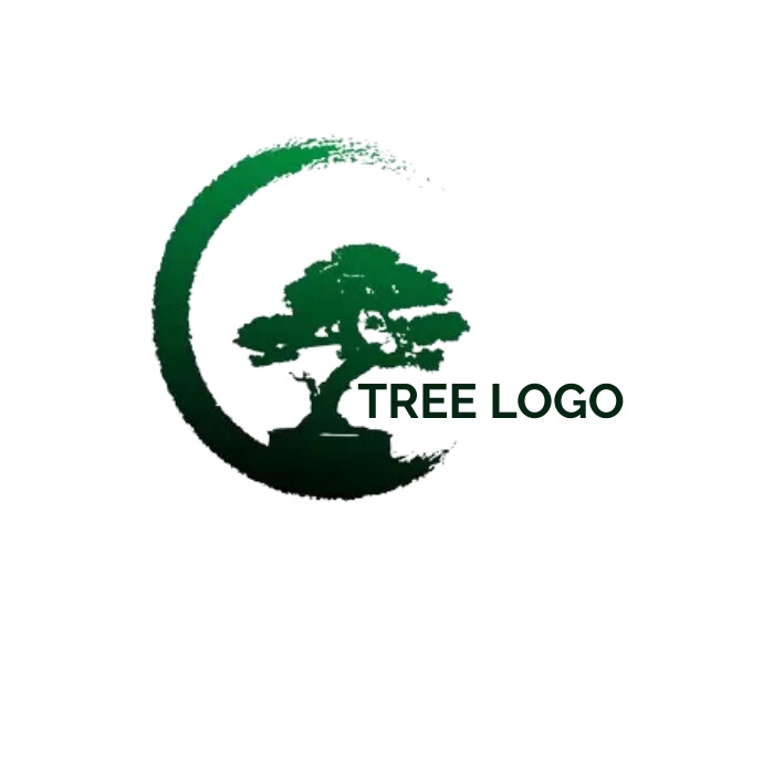 White Tree Logo Logo Templat | PosterMyWall