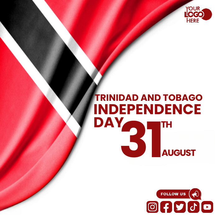 Copy of White Trinidad And Tobago Instagram Post | PosterMyWall