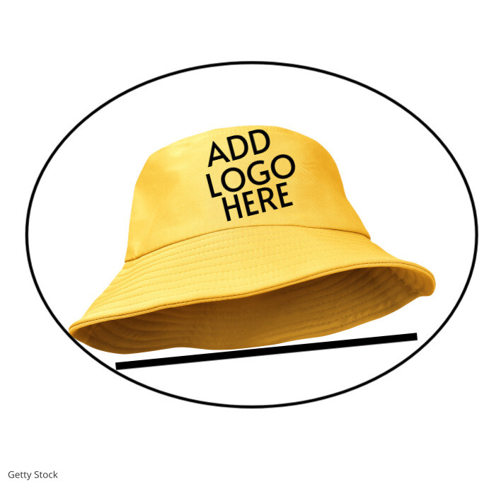 Modèle White Typographic Cap Mock-up Instagram Post | PosterMyWall