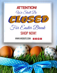 Easter break Template | PosterMyWall