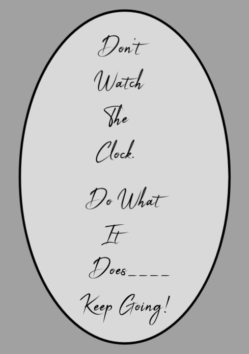 White Typographic Inspirational Frame A4 Template | PosterMyWall