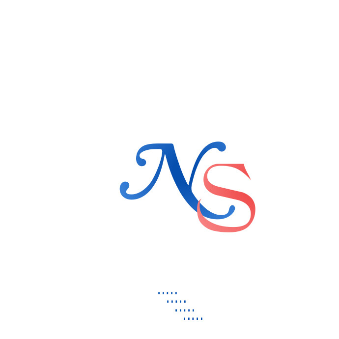 White Typographic Logo Design Logo Template | PosterMyWall