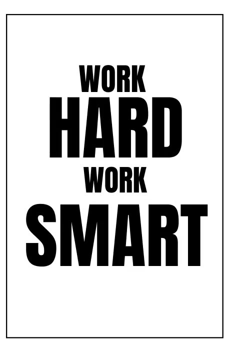 White Typographic Monday Motivation Poster Template | PosterMyWall