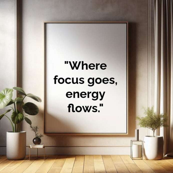 Plantilla de White Typographic Motivational Quotes Square (1:1 ...