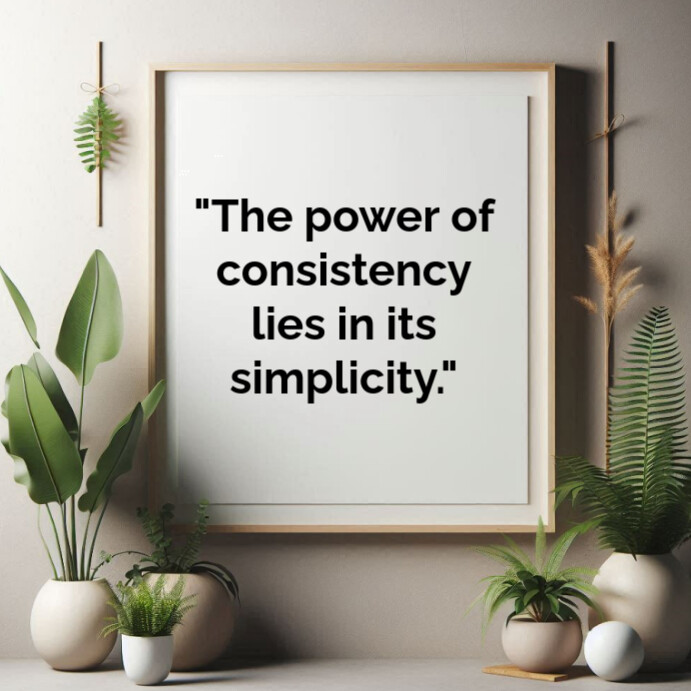 Copy of White Typographic Motivational Quotes Square (1:1) | PosterMyWall