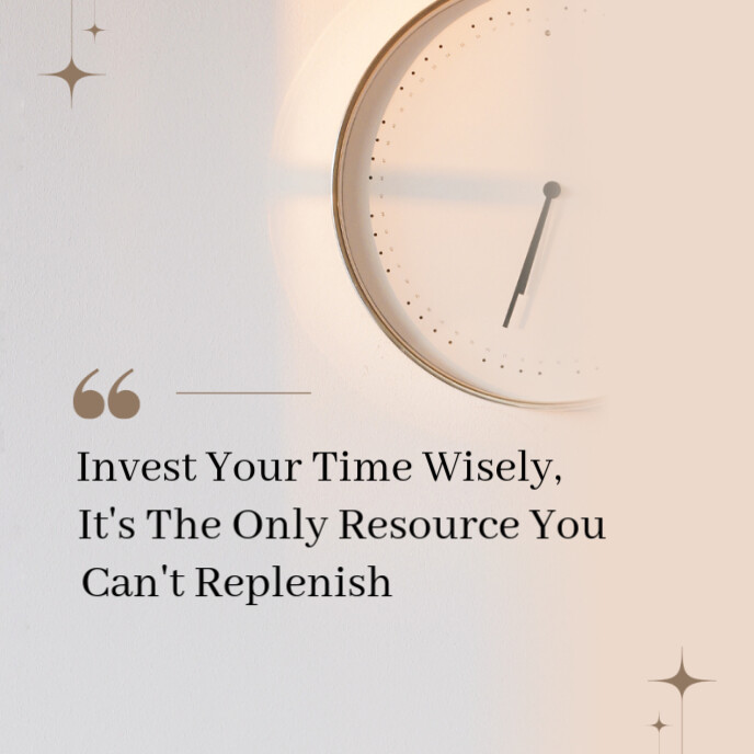 White Typographic Time Quotes For Life Album Cover Template | PosterMyWall