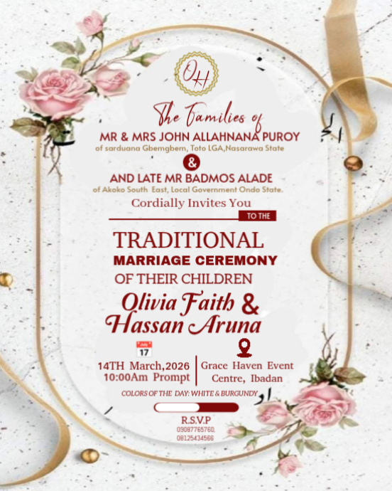 White Typographic Weddinginvitation Instagram Portrait Template ...