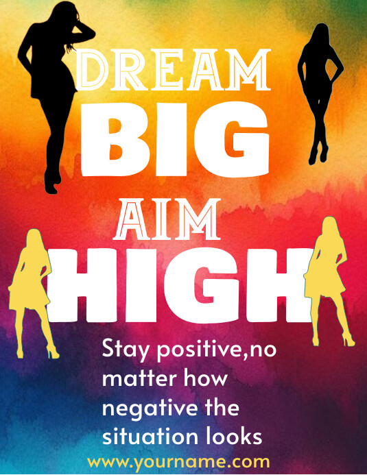 White Typography Trending Inspirational Quote Template | PosterMyWall