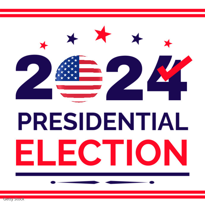 White Us Election 2024 Instagram Post Template | PosterMyWall