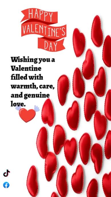 White Va Tiktok Video Template | PosterMyWall