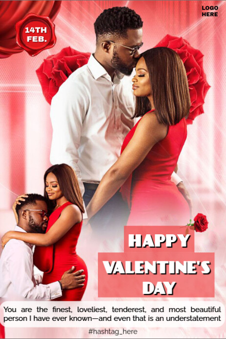 Copy of White Val Poster | PosterMyWall