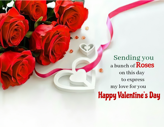 Copy of White Valentine's Day Flyer | PosterMyWall