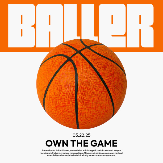 Modèle White Vintage Basketball Movie Poster Instagram Post | PosterMyWall