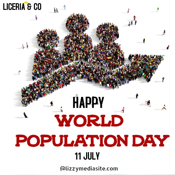 White Vintage Happy World Population Day Ins Template | PosterMyWall