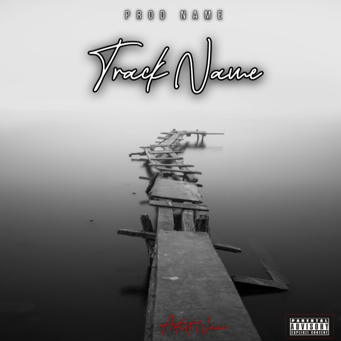 White Vintage Mixtape Cover Album Cover Template | PosterMyWall