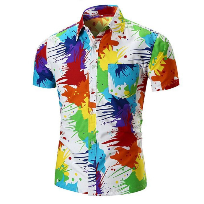 Plantilla de White Vintage Multi Color Collar T Shirt Design Instagram ...