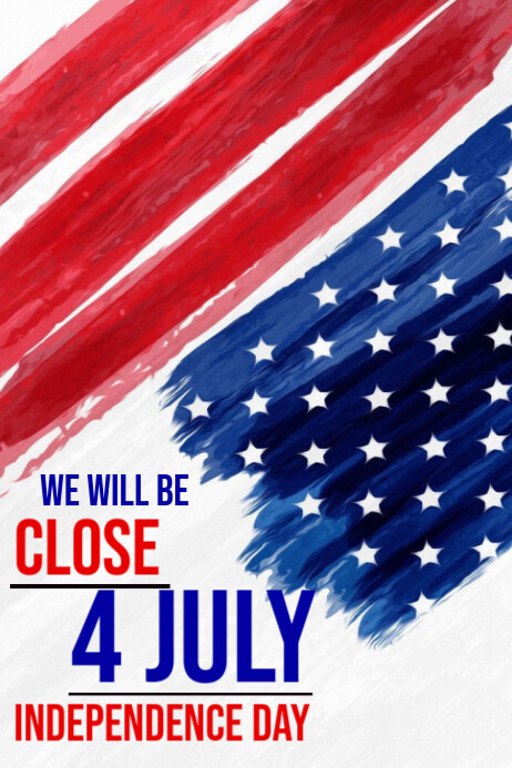 Plantilla de White Vintage Patriotic Tribute Poster | PosterMyWall