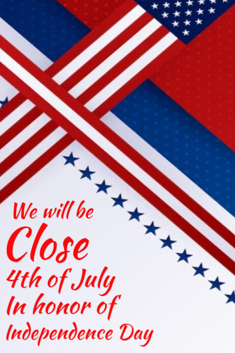 Plantilla de White Vintage Patriotic Tribute Poster | PosterMyWall