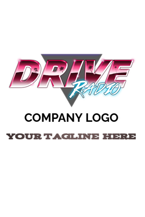Copy of White Vintage Retro Synthwave Poster | PosterMyWall