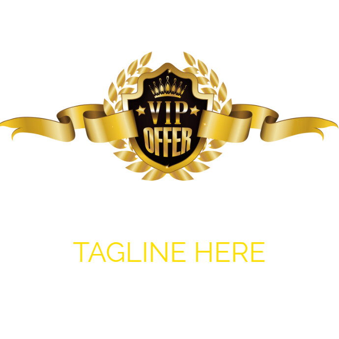 Copy of White Vip Offer Logo | PosterMyWall