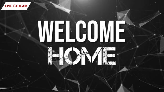Copy of White Welcome Home Digital Display (16:9) | PosterMyWall