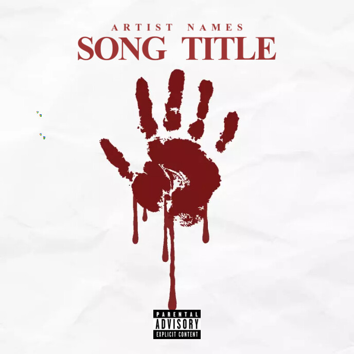 White Wk - Single Mixtape Song Ep Album Cover Art Artwork Template ...