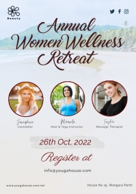 3,180+ women's retreat flyer template Customizable Design Templates ...