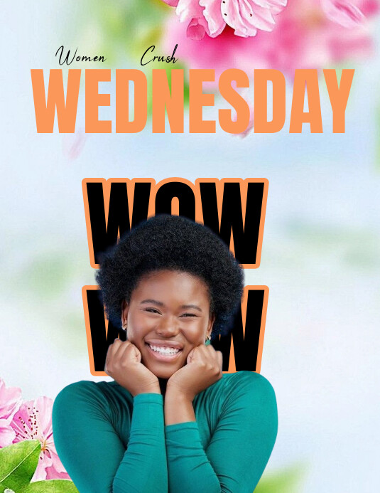 Copy of White Women Crush Wednesday Flyer (us Letter | PosterMyWall