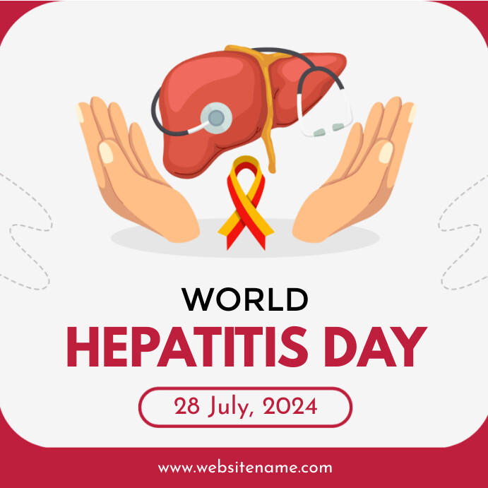 Modèle White World Hepatitis Day Instagram Post | PosterMyWall