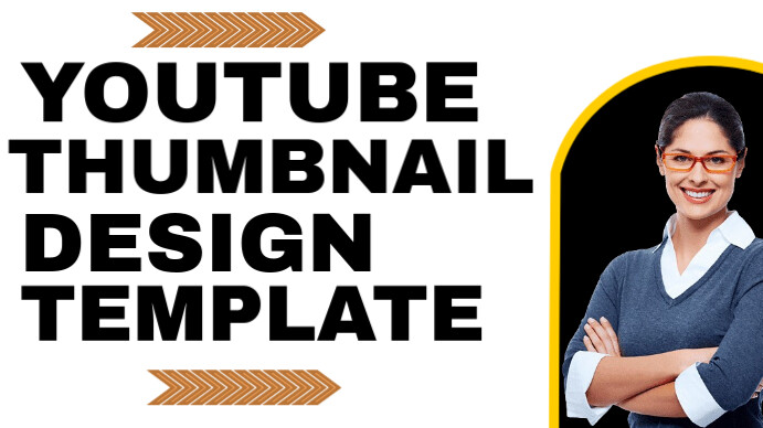 White Youtube Thumbnail Template | PosterMyWall