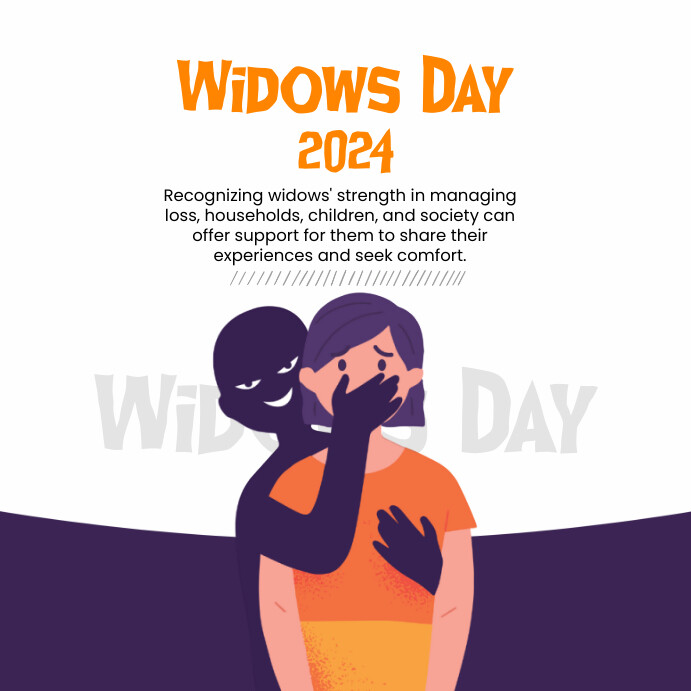 Widows day Template | PosterMyWall