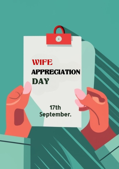Wife Appreciation Day Template. | PosterMyWall
