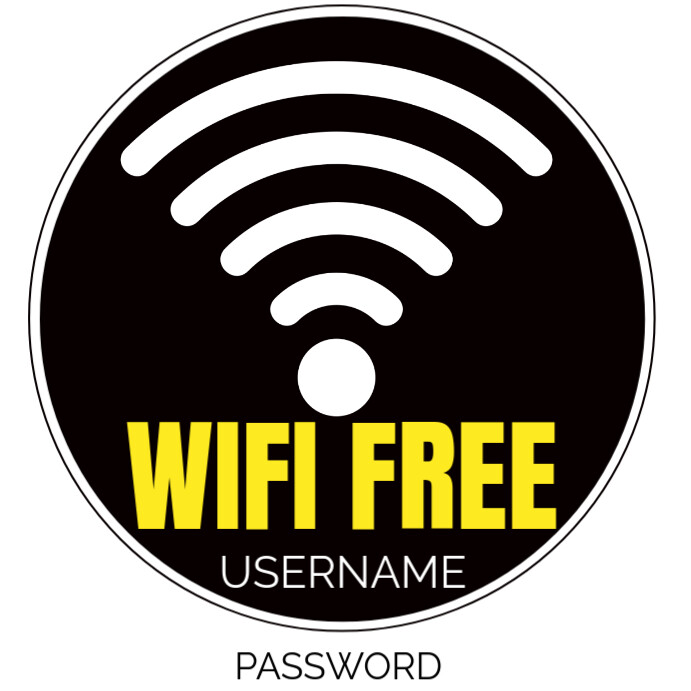 WIFI ACCES FLYER Template | PosterMyWall