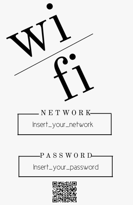 wifi sign white and grey and black colors tem Template | PosterMyWall