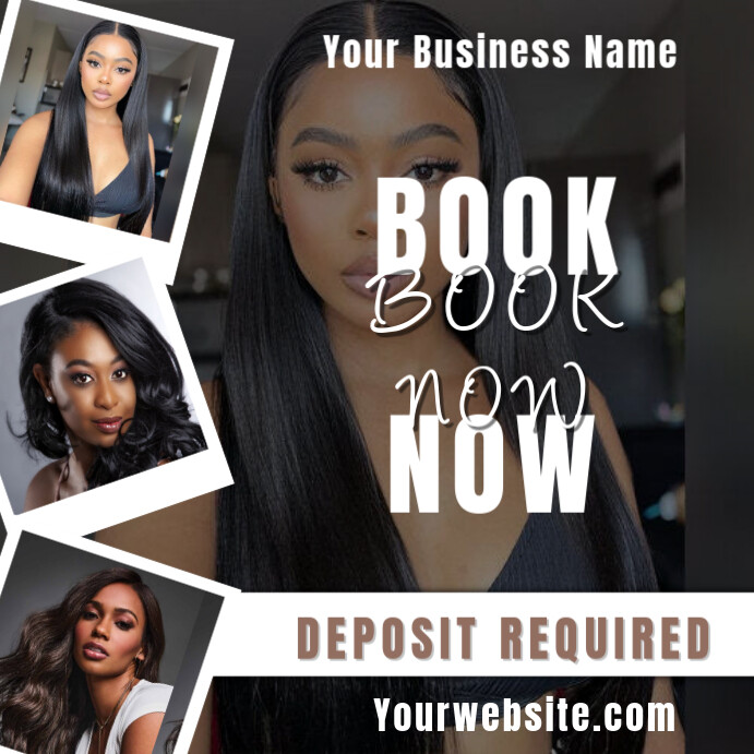 Wig Sales template | PosterMyWall