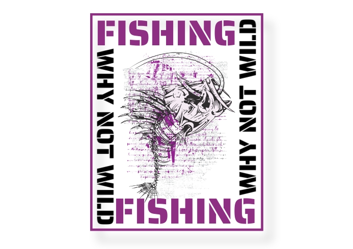 Wild Fishing | Catch the Beast | Fishy Friday Template | PosterMyWall