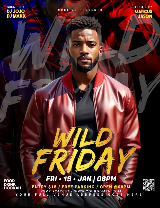 Plantilla de Wild friday | PosterMyWall
