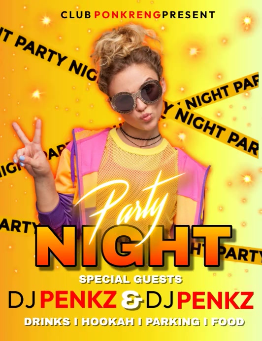 Copy of Wild Night Party Video Ads | PosterMyWall