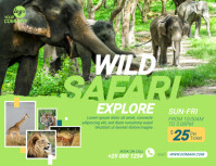 Wildlife Safari Flyer Template | PosterMyWall