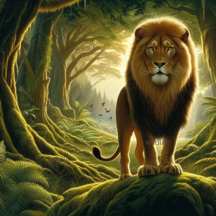 Wildlife Animal artwork Template | PosterMyWall