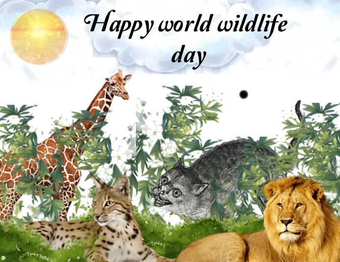 wildlife /Animals Template | PosterMyWall
