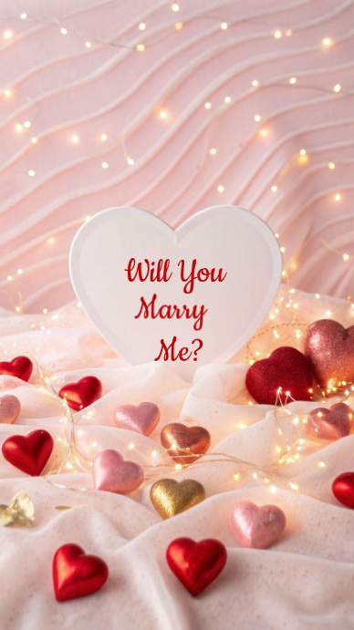 Will you marry me Template | PosterMyWall