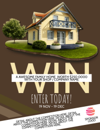 Win a Car Competition Flyer template | PosterMyWall