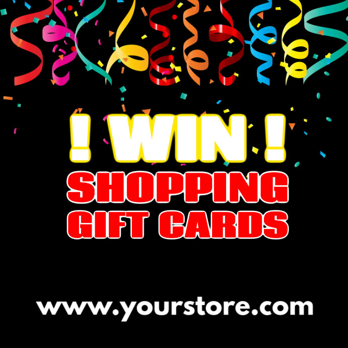 Win Celebration Game Folowers Social Media Ad Template | PosterMyWall