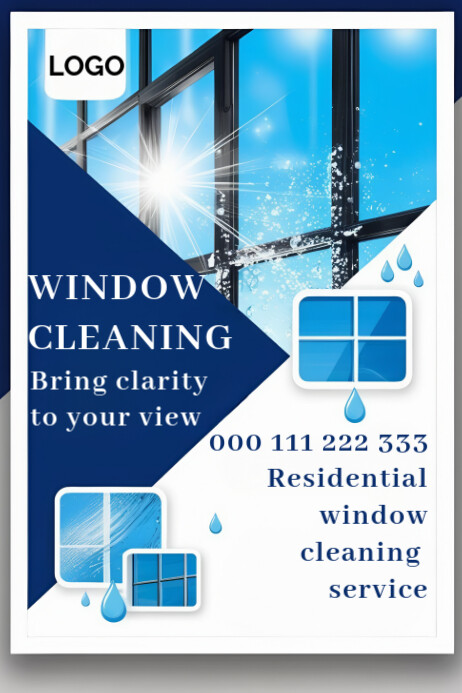 Copy of Window Cleaning poster | PosterMyWall