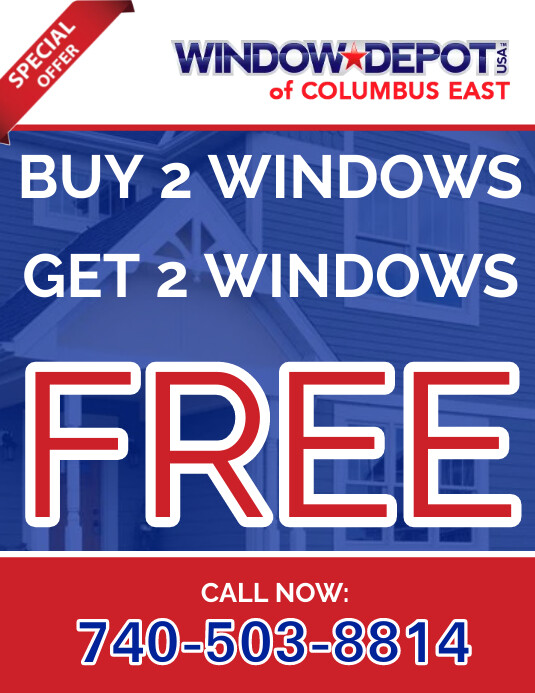 Window Company Sales Template | PosterMyWall